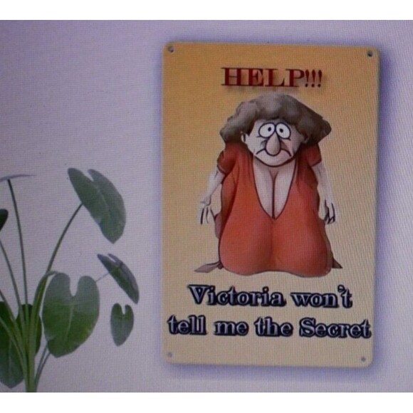 Unbranded | Wall Decor | Metal Sign Help Victoria Wont Tell Me The ...